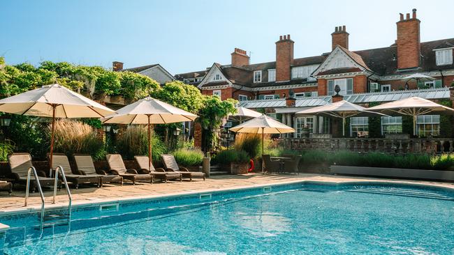UK: Elegant Hampshire Manor House Luxury with Country Club & Spa ...