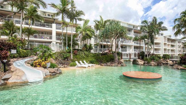 Coastal Mooloolaba Family Resort with 150m Lagoon Pool and Waterslide ...