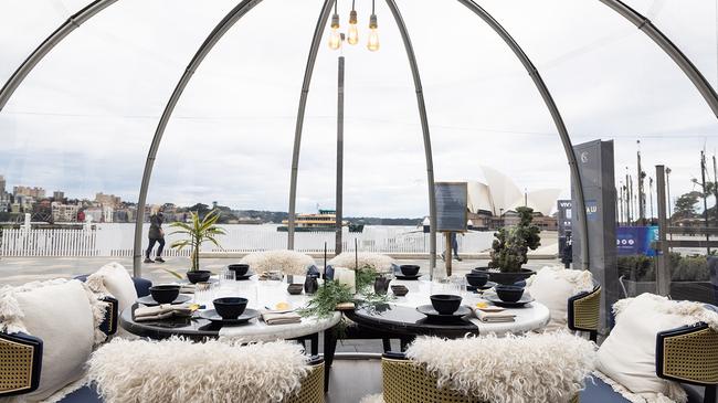 Sydney: Four-Course Degustation in a Private Dining Dome Overlooking ...