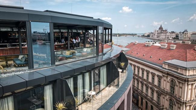 Contemporary Boutique Escape in Budapest's Castle District with Rooftop ...