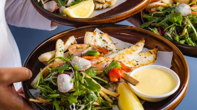 Waterfront Two-Course Seafood Feast with Drinks for Two for Four People ...