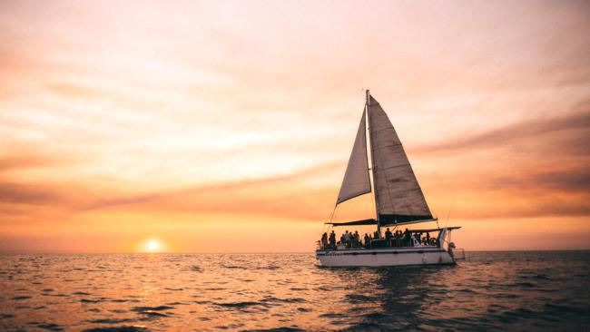 Idyllic Three-Hour Sunset Cruise on Catamaran with Canapes, Floating ...