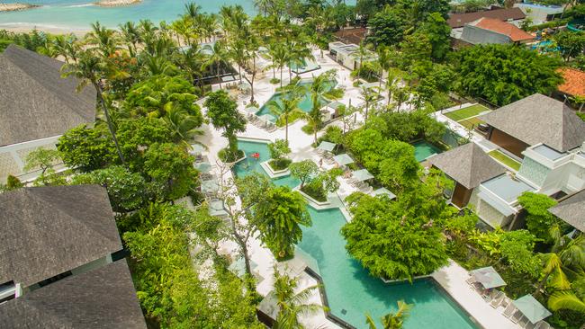 Kuta Beachfront Luxury with Beach Wing Upgrade, Massages, Daily ...