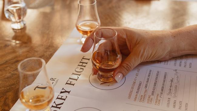 Guided Whiskey Flight Tasting Experience at Tower Whiskey Distillery