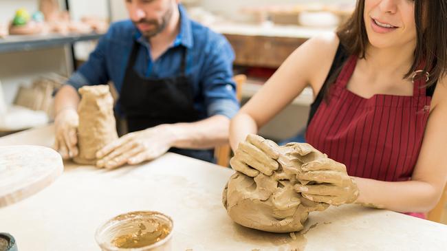 Express Yourself with a Beginner-Friendly Clay & Sip Class