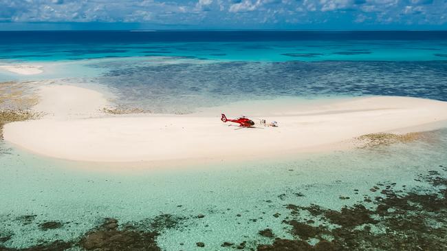 Cairns: Vlasoff Cay Experience with Scenic Helicopter Flight & Gourmet ...