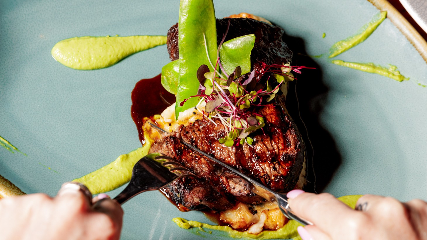 Four-Course Meal at Ochre Restaurant with Complimentary Drink