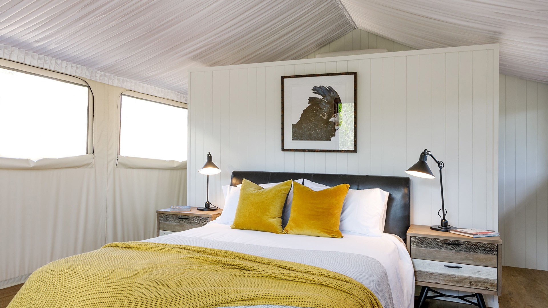 Romantic Vineyard Retreat near Brisbane with Glamping-Style Pavilions ...