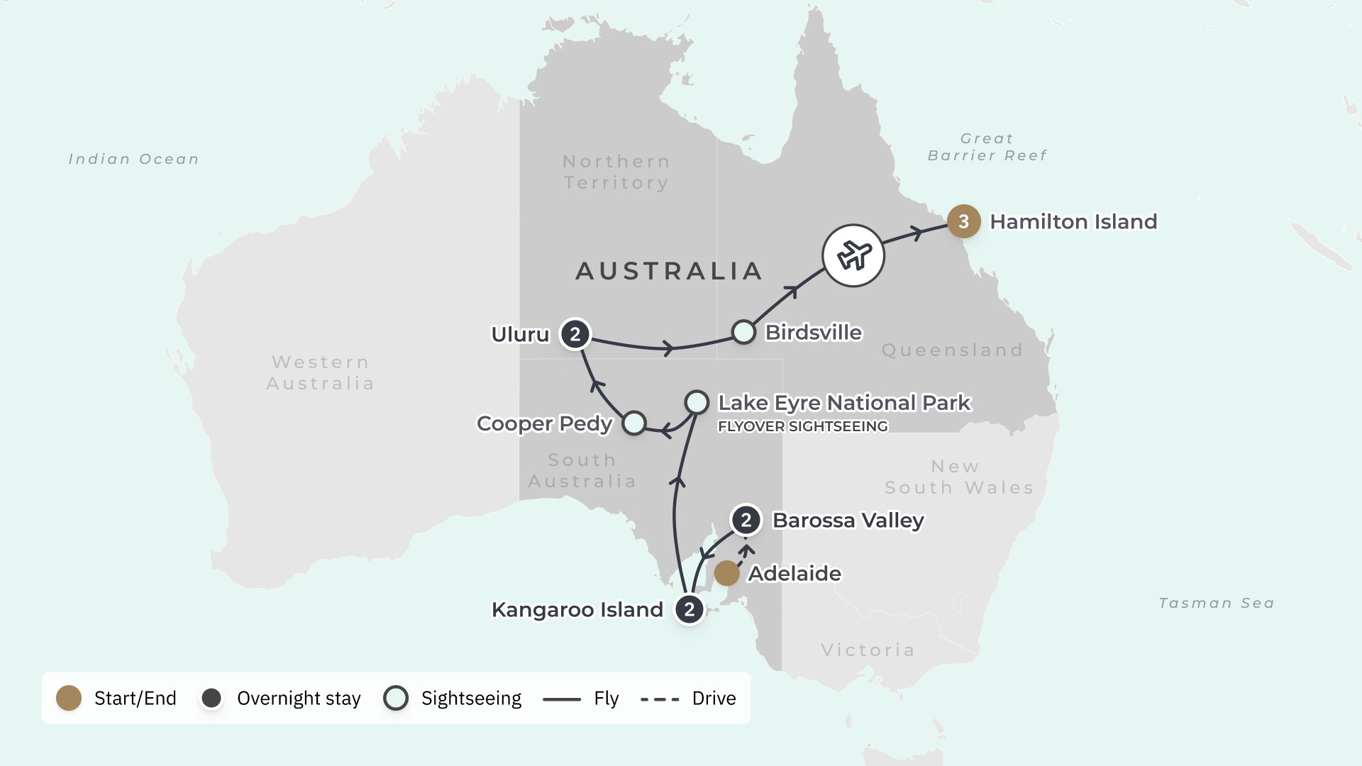 Icons of Australia by Private Charter Flight: Exclusive 10 Days with 6 ...
