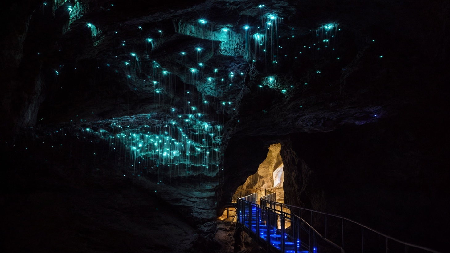 Seven-Hour Waitomo Glow Worm Caves Tour with Return Transfers
