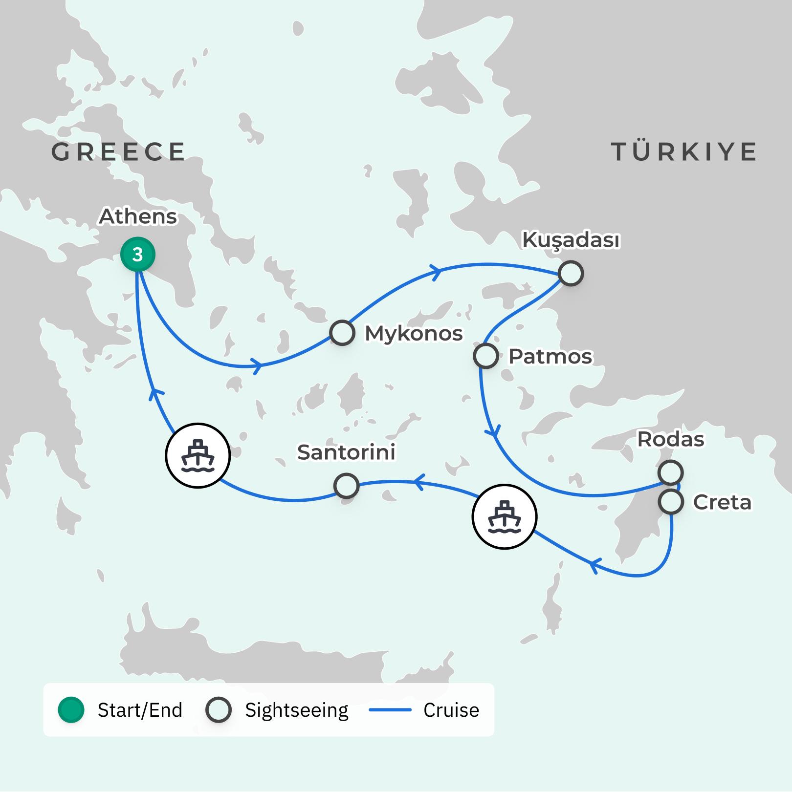 Greece Small-Group Island Hopping Voyage with All-Inclusive Aegean ...