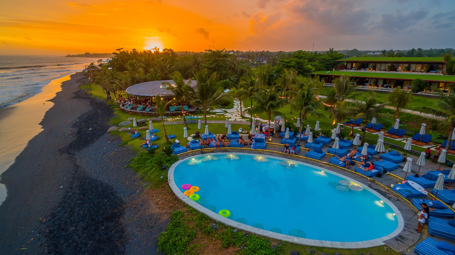 Contemporary Bali Beach Escape Overlooking Renowned Surf Break, Bali ...