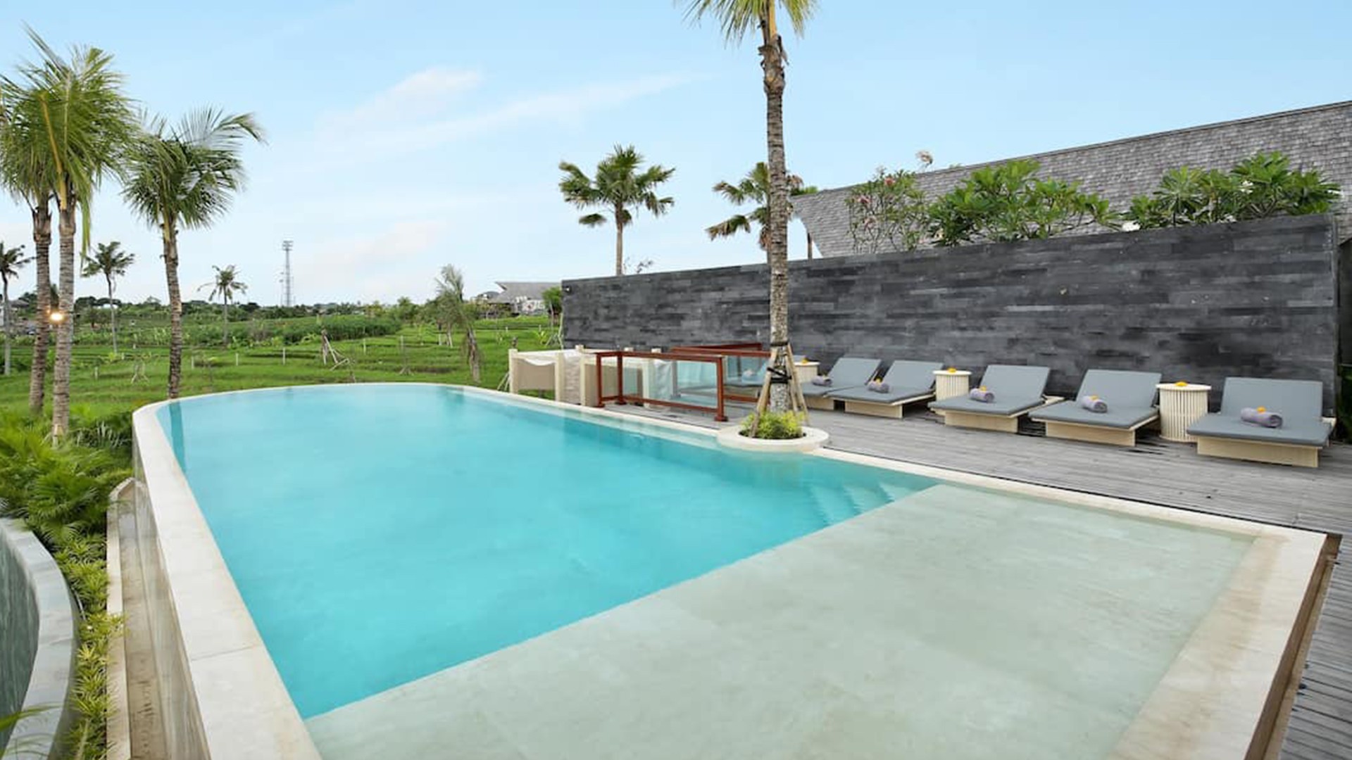 Canggu Bali Villa Luxury with Marble Infinity Pool, Bali, Indonesia