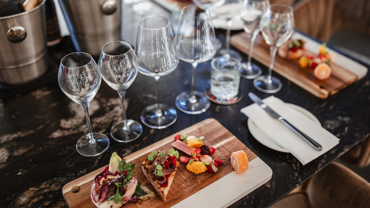 Sommelier Guided Wine Tasting Experience with Food Pairings & Dessert ...