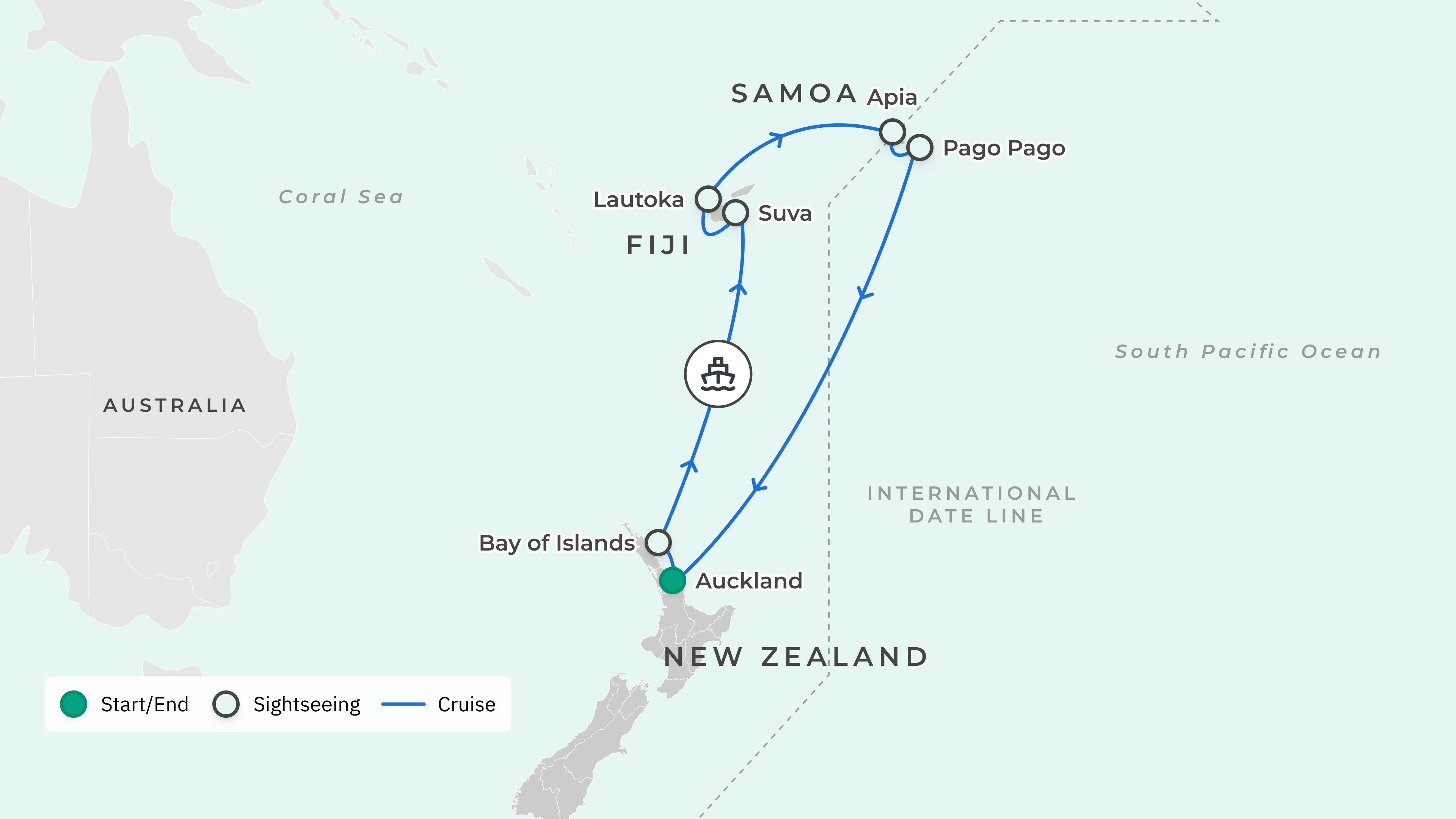 Fiji & Samoa Discovery: Celebrity Cruise from New Zealand with Free ...