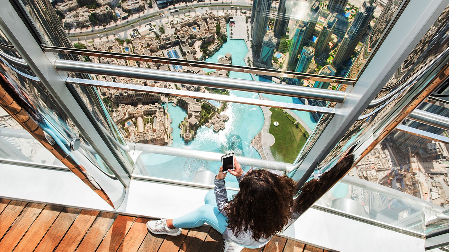 Burj Khalifa Observation Deck Glass