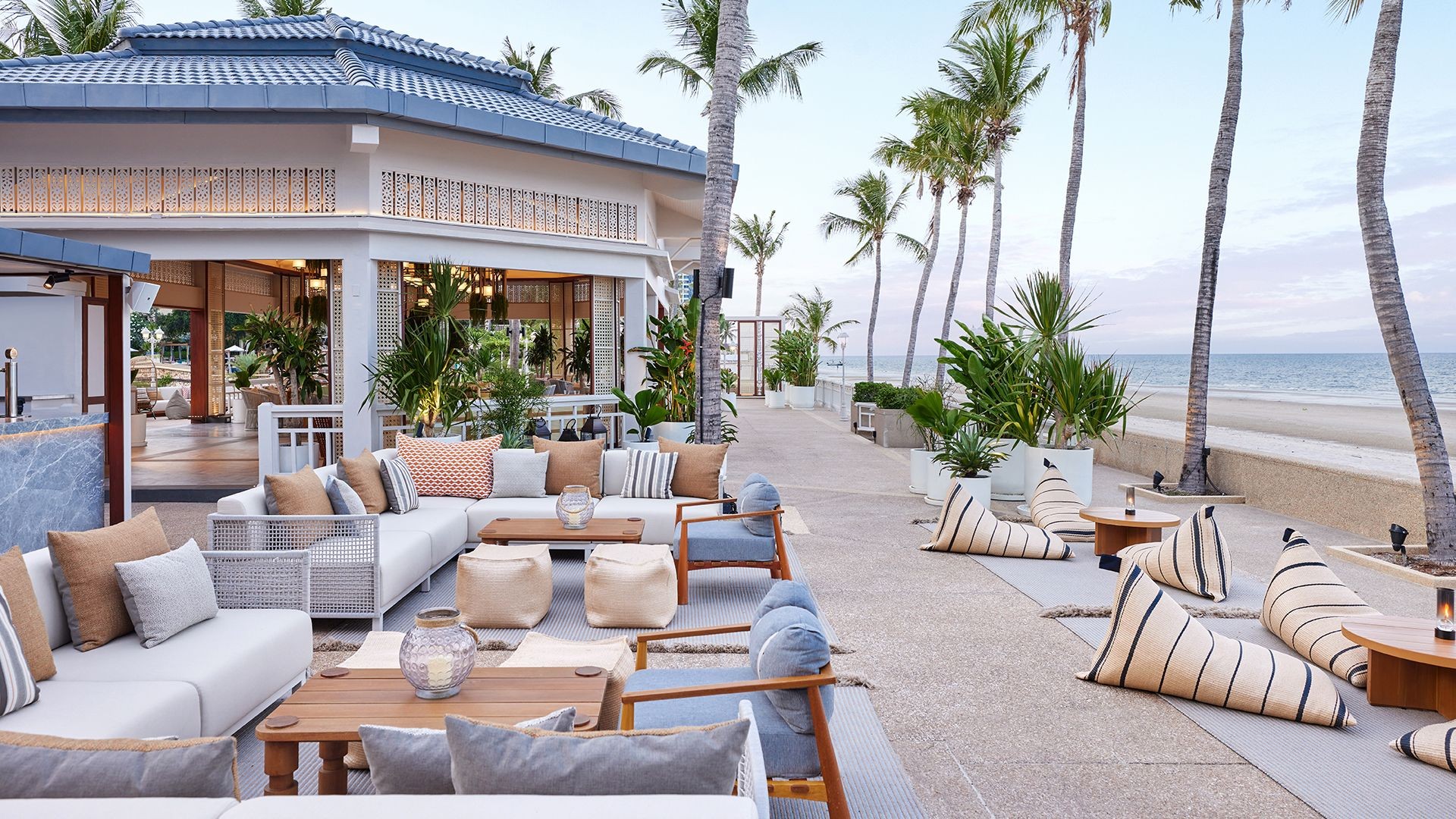 Five-Star Hua Hin Beachfront Bliss with Daily Breakfast, Nightly Dinner, Cocktails & Massages ...