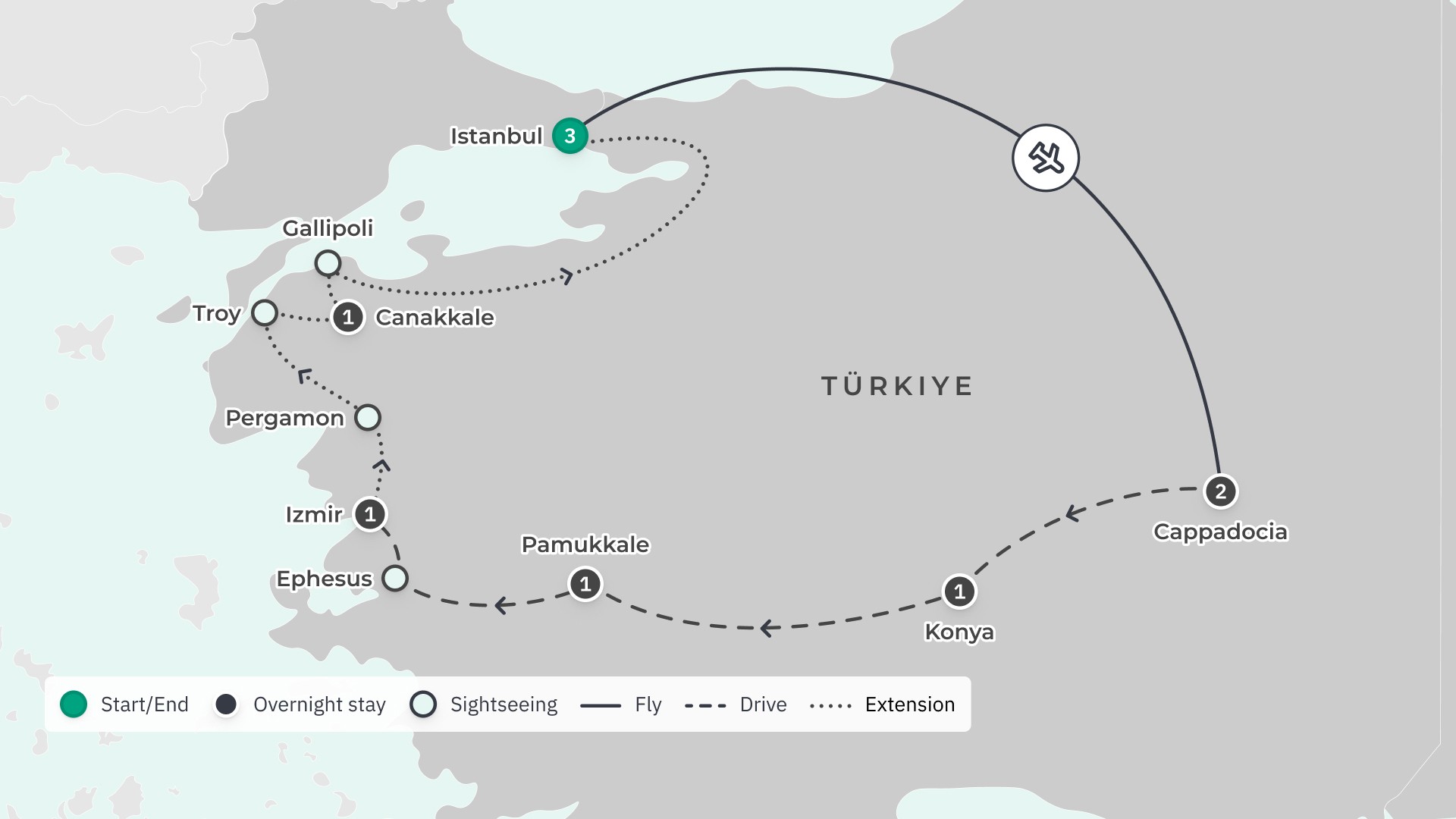 Turkiye Highlights with Hot Springs Visit & Bosphorus Cruise | Luxury