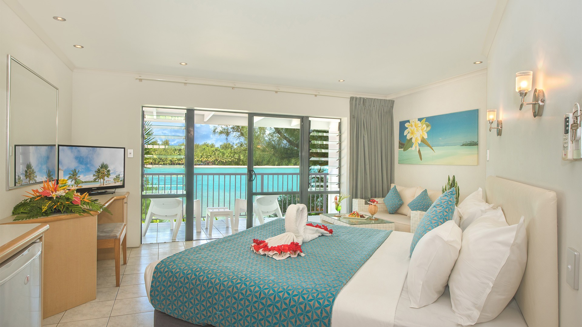 Cook Islands Adults-Only Beachfront Resort with Daily Breakfast, NZ$250 ...