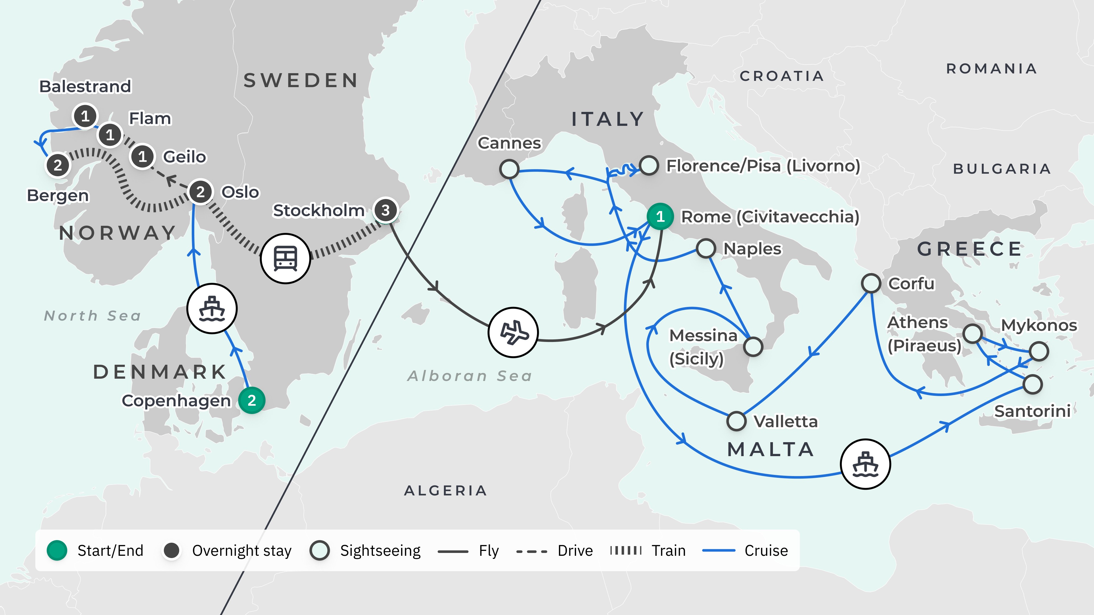 Limited Time Offer: 26-Day Scandinavia Tour with Mediterranean ...