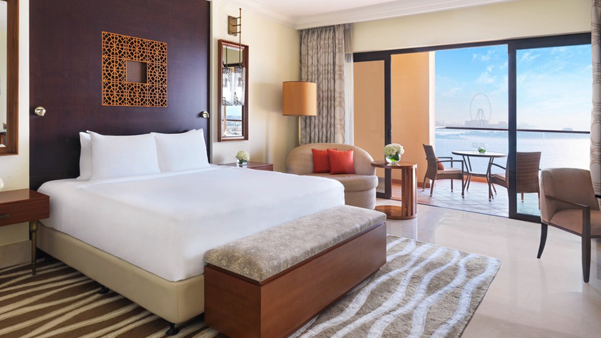 Fairmont Palm Jumeirah Dubai Opulence with Private Beach, Indulgent Day ...